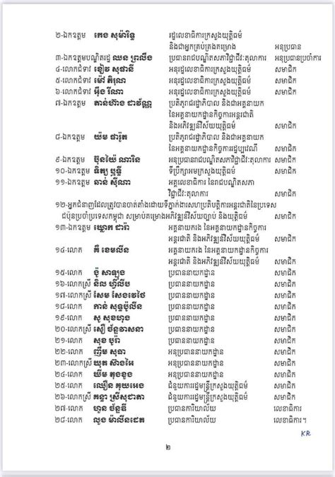 ក្រសួងយុត្តិធម៌ បង្កើតក្រុមការងារសម្រាប់អនុវត្តគម្រោងអភិវឌ្ឍន៍វិស័យច្បាប់ និងយុត្តិធម៌ ជំហានទី៦