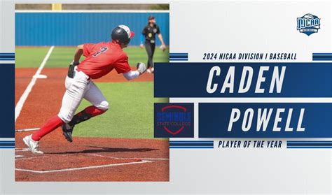 Caden Powell Named Njcaa D1 Player Of The Year Sooner State Baseball