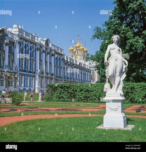 Catherine Palace At Pushkin Russia Pushkin Catherine Great Palace