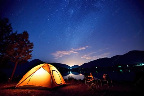 별과 물이 있는 밤 캠핑 강원도 고해상 국내여행 배경 일러스트 및 사진 무료 다운로드 Pngtree