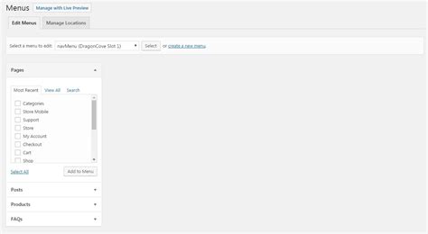 Plugins Wordpress Backend Menu Items Not Loading Stack Overflow