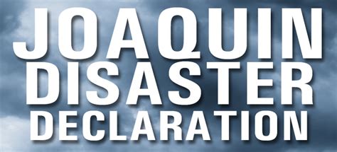 Joaquin Disaster Declaration IPHC Discipleship Ministries