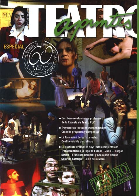 Núm 123 124 2003 Apuntes de Teatro Apuntes de Teatro