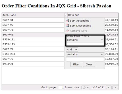 Order Filter Conditions In Jqwidget Jqx Grid Sibeesh Passion