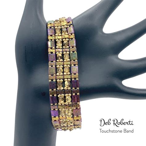 Touchstone Band Beaded Pattern Tutorial By Deb Roberti Digital