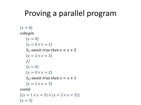Ppt An Axiomatic Proof Technique For Parallel Programs Powerpoint Presentation Id2255834