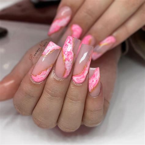 Pink Marble Nails 40 Pretty Ways To Wear Them Nail Designs Daily