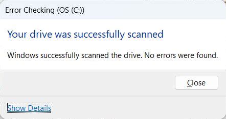 Disk Scan Complete PCauthorities Com