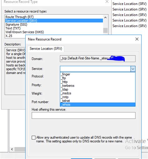 Missing Srv Records In Dns Active Directory Microsoft Qanda
