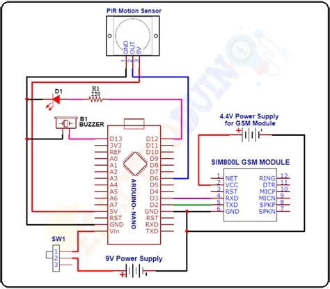 Circuit Diagram Of Home Security System Circuit Diagram
