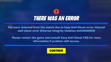 How To Fix Internal Anti Cheat Error In Fortnite