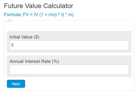 Future Value Calculator Calculator Academy