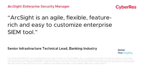 arcsight esm gartner peer insights review arcsight tips and information opentext arcsight