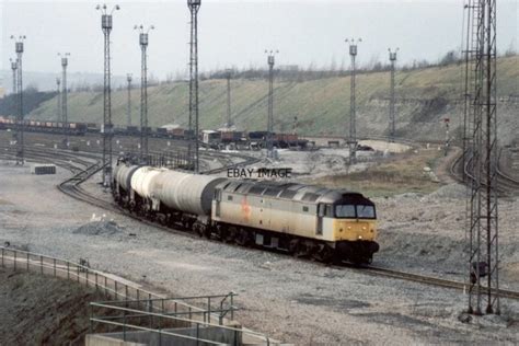 Photo Class 47 Loco No 47204 At Tinsley Depot 1992 £2 35 Picclick Uk