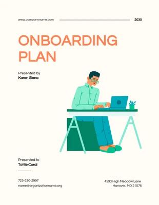 Free Onboarding Plan Templates Venngage