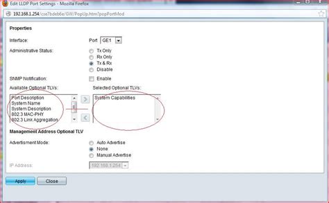 How To Configure LLDP MED On The SX300 Cisco Community