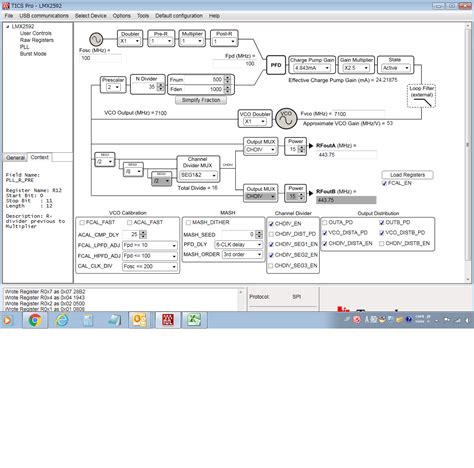 LMX2592 Problem With Divider Setting Clock Timing Forum Clock Timing TI E2E Support