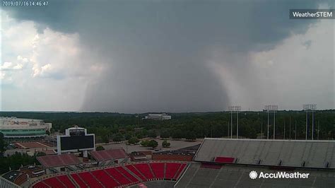 Wet Microburst Deluges City