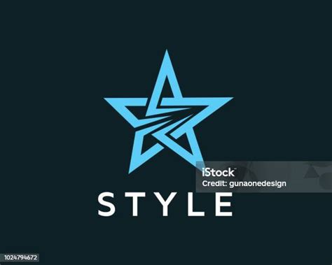 스타 기호 템플릿 디자인 벡터 상징 디자인 컨셉 창조적인 기호 아이콘 개념에 대한 스톡 벡터 아트 및 기타 이미지 개념