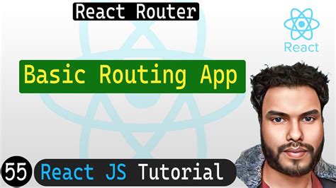 Basic Routing In React Router Routes Route Link Default Route React Js Tutorial Youtube