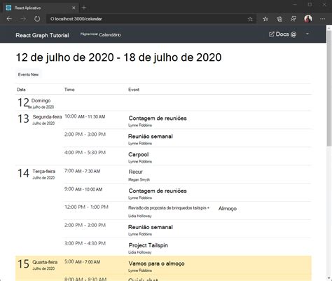 Criar Aplicativos De Página única Do React Com O Microsoft Graph Microsoft Graph Microsoft Learn