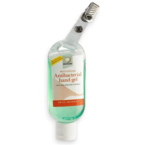 Antibacterial Hand Gel Tottle With Clip 50ml From Essential Aids