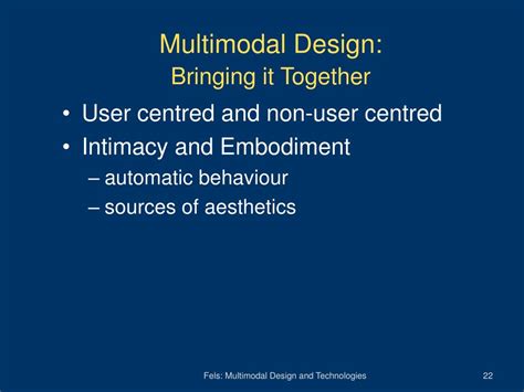 PPT Multimodal Design Technologies PowerPoint Presentation ID