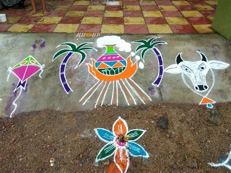 Sankranthi Rangoli Traditional