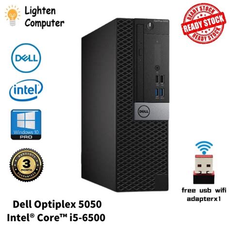 Dell Optiplex Sff Desktop Pc Cpu Intel I Gb Ram Gb Ssd Gb Hdd Win