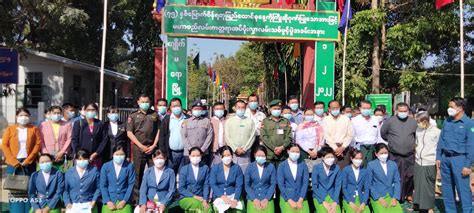 ကျိုက်မရော၌ ၇၅ နှစ်မြောက် စိန်ရတုပြည်ထောင်စုနေ့ကို ကြိုဆိုဂုဏ်ပြုသောအားဖြင့် မဟာစည်လမ်း ကတ္တရာထပ