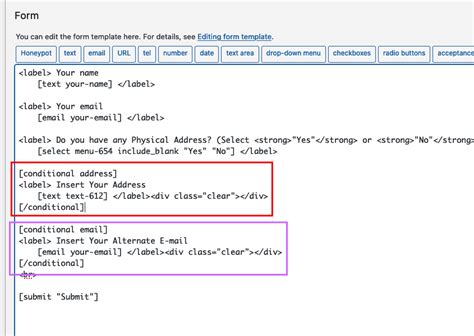 How To Set Up Contact Form 7 Conditional Fields With Free Plugin Themefic