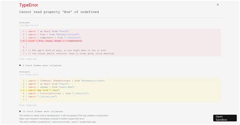 Malerba React Handoff Codesandbox