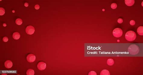 동적 3d 구가 있는 추상적인 배경입니다 부르고뉴와 배경에 빨간색과 분홍색 풍선 3차원 형태에 대한 스톡 사진 및 기타 이미지 3차원 형태 개념 구 Istock