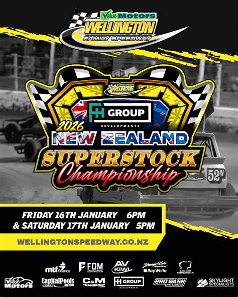 Nz Superstock Champs Merch Wellingtonspeedway