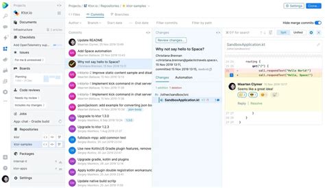 Jetbrains Space Slack Microsoft Teams Flnug