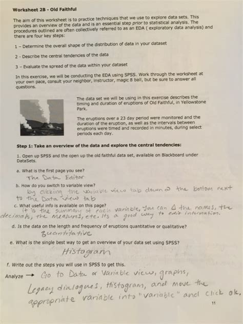 Data Analysis Practice Worksheet Chart Sheet Gallery