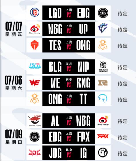 《英雄聯盟》2023lpl夏季賽賽程公布 Steamxo 遊戲攻略情報網