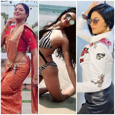 Kavita Kaushik In Saree