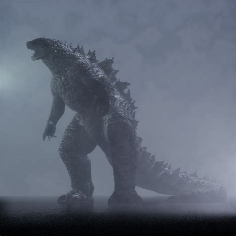 Monsterverses Godzilla Test Render By Gigio2025 On Deviantart
