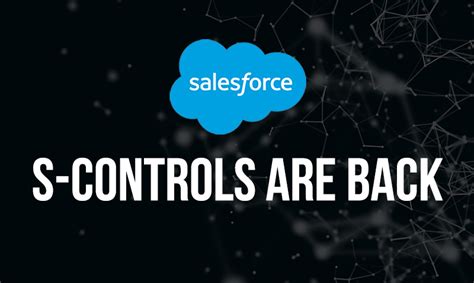 S Controls Are Coming Back To Salesforce Cloud Architecture