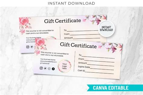Editable Certificate Canva Certificate Graphic By Snapybiz · Creative Fabrica