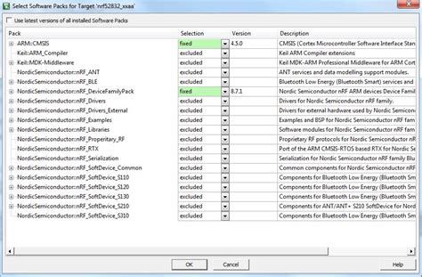 Pack Armcmsis450 Is Not Installed Nordic Qanda Nordic Devzone