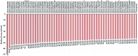 Mmgbsa Binding Energies Binding Energies Of Identified Compounds And