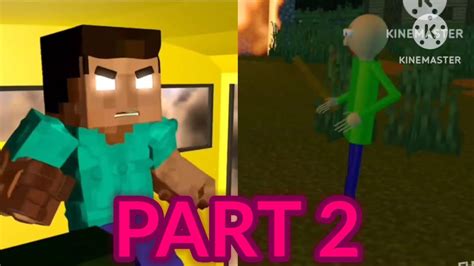 Baldis Basics Vs Herobrine Challenge 6 Remastered Part 2 2 Fanmade Youtube