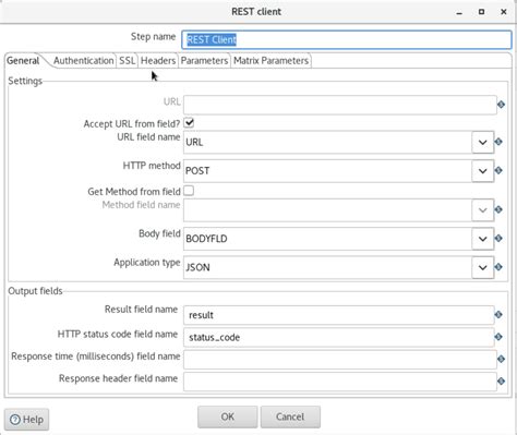 Problem In Using Rest Client Pentaho