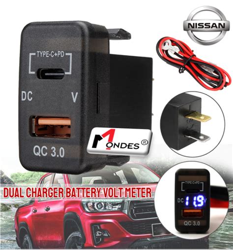 USB 3 0 NISSAN ALMERA LIVINA SERENA TEANA SYLPHY NAVARA X TRAIL Dual