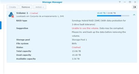 Btrfs Volume Crashed Storage Pool Ok General Questions Xpenology Community