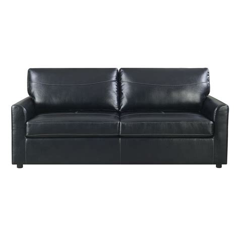 Black Sleeper Sofa Leather Cabinets Matttroy