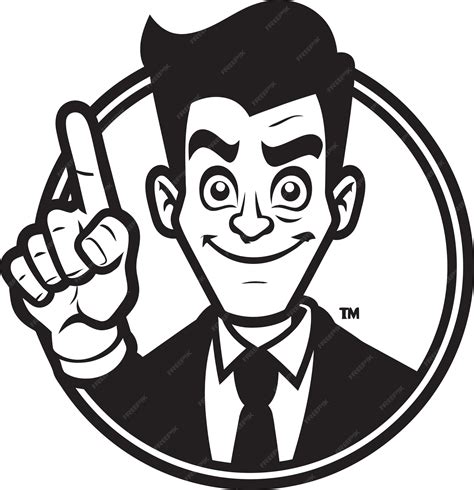 Symbolic Pose Finger Symbol Graphic Interactive Expression Mans Emblem