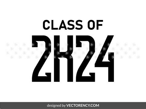 Class Of 2k24 Svg For Cricut Free Vectorency